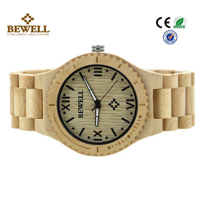 Unique 100% Pure Natural Mens Ladies Wooden Watch Water Proof Non Toxic