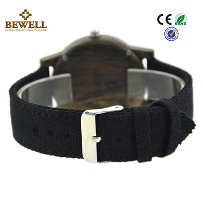 Black Sandalwood Original Custom Wood Watches Hand Made Japan Pc21 Movement