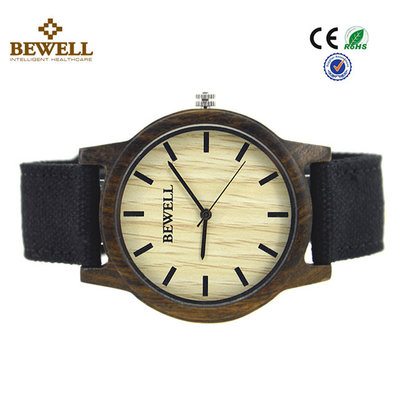 Black Sandalwood Original Custom Wood Watches Hand Made Japan Pc21 Movement