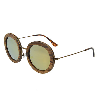 Polarized wooden sunglases 100% handmade full frames custom logo