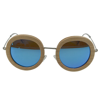 OEM and ODM Unisex wood frame sunglasses with over 10 years