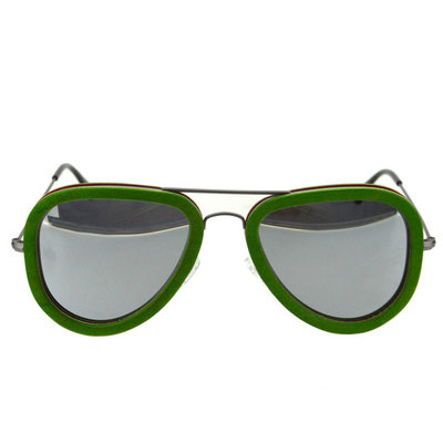 Adult Wooden Polarized Sunglasses spring hinge TAC Lens material