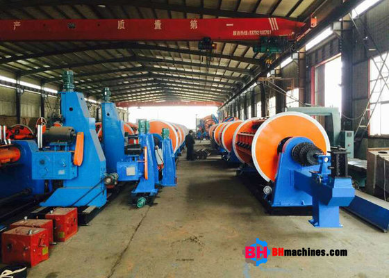 Rigid Stranding Machine Wire Drawing Machine 500 / 1+6+12+18+24+30 | BH Machines