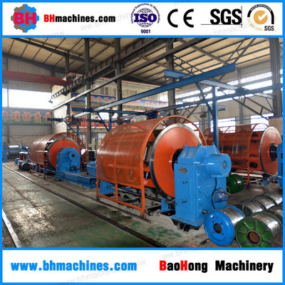 6+12+18/630 Rigid Frame Stranding Machine With Automatic Bobbins Loading