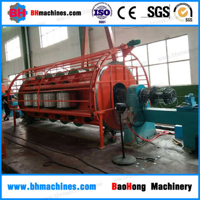 Energy save bare copper wire Separate Motor SKET Type Rigid Stranding Machine For Cable Assemblies