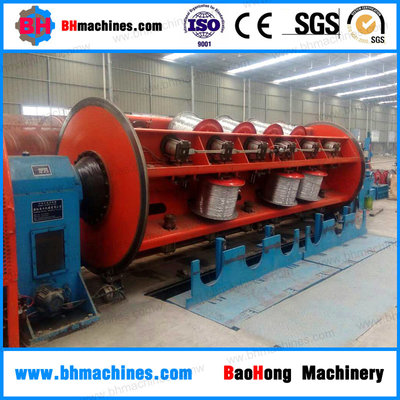 12+18+24 / 630 Durable auto-loading rigid type cable stranding machine for copper wire