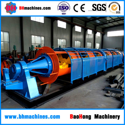 GJ 630mm copper tubular type strander Tubular type stranded steel wire rope machines
