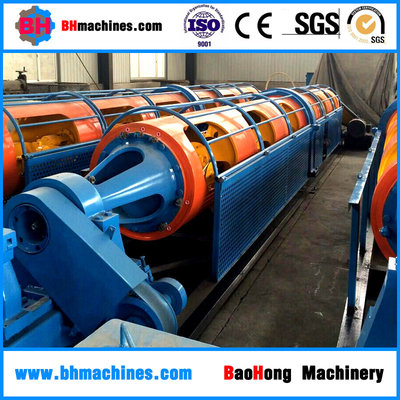 GJ 630mm copper tubular type strander Tubular type stranded steel wire rope machines