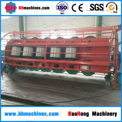 710 12+18+24+30 RIGID STRANDING MACHINE FRAM TYPE WITH MOTORIZED & ACCESSORIES