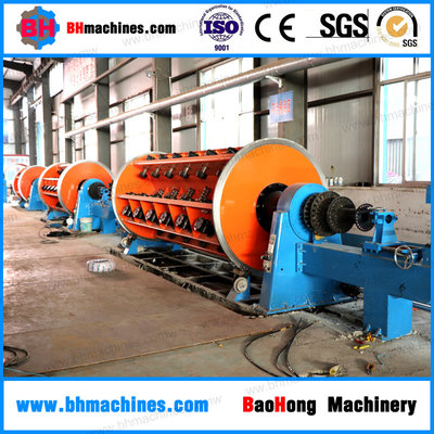 Armoring Machine JLK630/1+6+12+18+24 Rigid Frame Stranding Machine with Pre-spiral Device