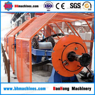 1+3 Skip Laying Machine-Drum 1250 mm for ABC Cable Laying up Skip Type Stranding Machine for power cable