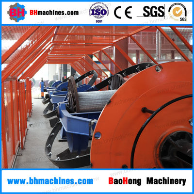 Skip Strander 1+3 Skip Laying Machine-Drum 1250 mm Skip Type Stranding Machine for power cable 1250 mm