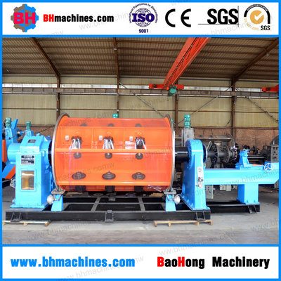 Shafless Take-up Stand Rigid Stranding Machine JLK630 / 6+12+18+24 Rigid Frame Stranding Machine for 630 mm Bobbin DIN
