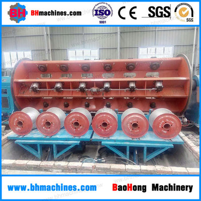 Rigid Type Stranding Machine for Coper Conductor JLK630 / 6+12+18+24 Rigid Frame Stranding Machine for 630 mm Bobbin DIN