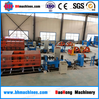 Electrical Cable & Wire Conductor Making Machine 630 mm / 6+12+18+24 Rigid Frame Stranding Machine for 630 mm Bobbin DIN