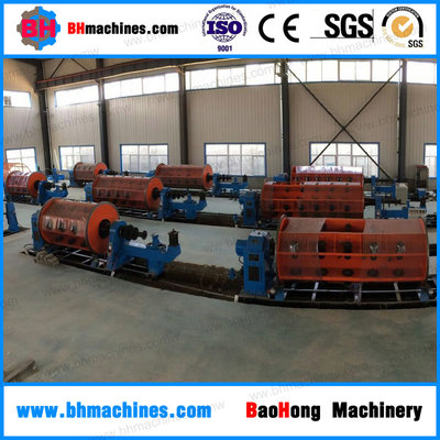 Electrical Cable & Wire Conductor Making Machine 630 mm / 6+12+18+24 Rigid Frame Stranding Machine for 630 mm Bobbin DIN