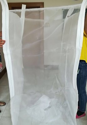 China High Performance Ventilated Bulk Bags , Potato Bulk Bags 2205LBS SWL supplier