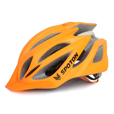 Yellow In Mold Ladies Cycle Helmets Safety Lightweight With Adjustable Strap