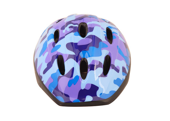 OEM Fashionable Kids Cross Helmet 9 Vents Polycarbonate Shell