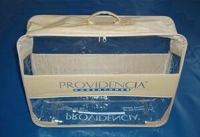 high quality pvc zipper quilt bag