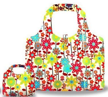 foldable polyester shopping bag