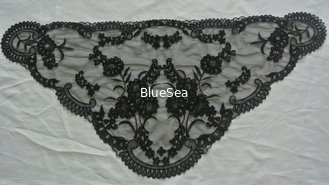 China elegant embroidered Barcelona veil  Authentic Spanish Medallion Mantillas supplier