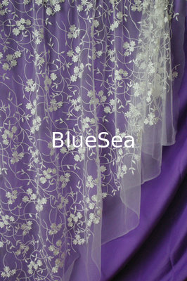 hot sale fashion embroidery lace fabric for wedding dress supplier