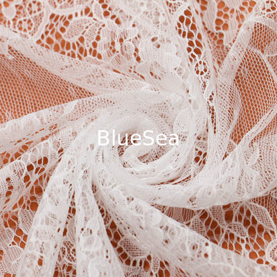 2017 New Fashion Ivory /Black  Eyelash Lace Edge Double Side 46CM supplier