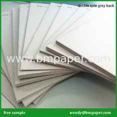 China High stiffness cardboard sheets recycled grey paper straw board supplier