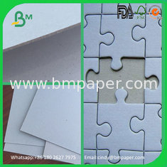 China Hard stiffness 1.5mm 2mm 2.5mm Laminated Gray CardBoard In Sheet supplier