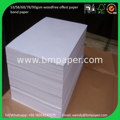 high brightness A4 paper A4 copy paper 80gsm 70gsm factory price supplier