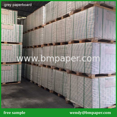 2016 Hot selling high quality recycled grey board and grey paperboard sheet supplier