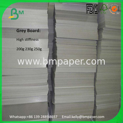 China Manufacturing 1.2mm thickness gray board grey chip board supplier