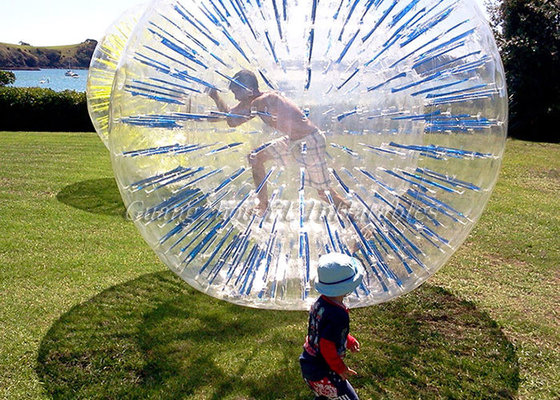 Garden TPU Shining Inflatable Zorb Ball , Giant Zorb Body Ball For Children