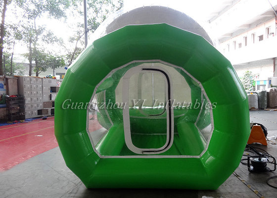 Professional  Inflatable Santa Snow Globe / Outdoor Inflatable Bubble Tent