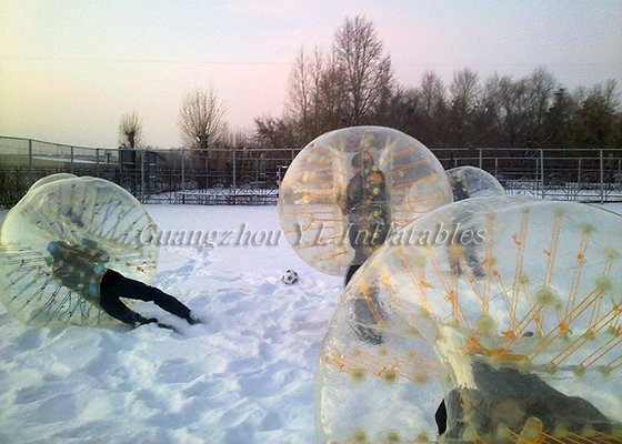 0.7 mm TPU Transparent Adult Bubble Ball On Snow
