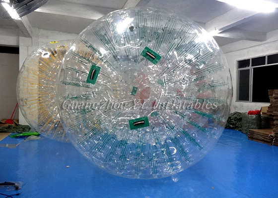 Water Walking Inflatable Zorb Ball , Giant Hamster Ball For Humans 3.6m x 2.2m