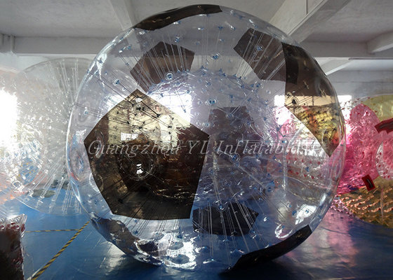 Amazing Inflatable Rolling Human Body Zorb Football With Removed Seats