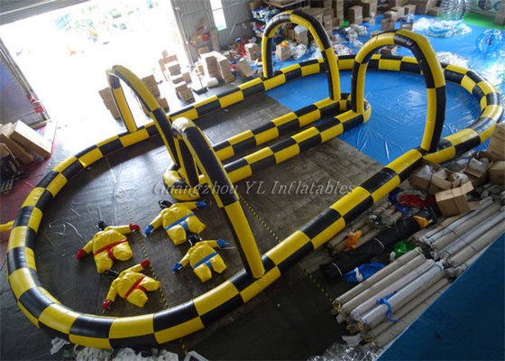Outdoor Inflatable Games Traffic Park Portable Inflatable Quad Track Arenas