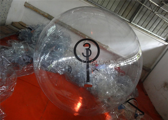 Sea Water Park Transparent Water Walking Ball With Digital Logo Playing