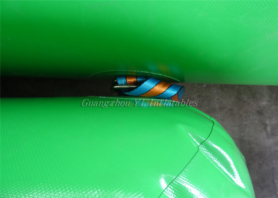 0.9mm PVC Tarpaulin Green Adult Inflatable Swimming Pool With Platform