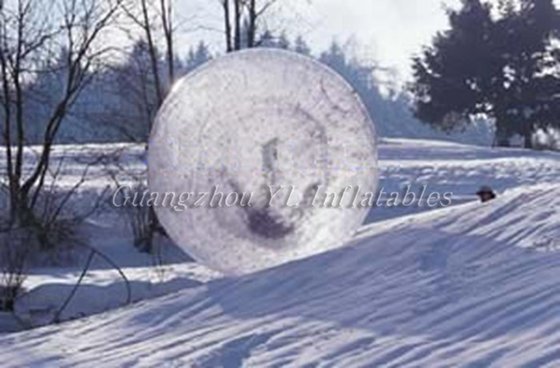 Commercial Grade PVC Roll Inside Inflatable Ball With Colorful Glow