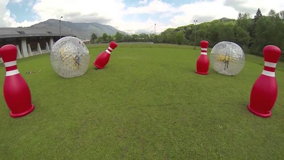 Safety Net Entrance Clear TPU Zorb Ball For Human Bowling Hamster Ball Soccer