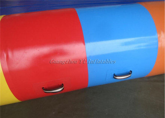 Inflatable Theme Park Colorful Water Ball Pool Notching 0.6mm / Above Ground Blow Up Pools