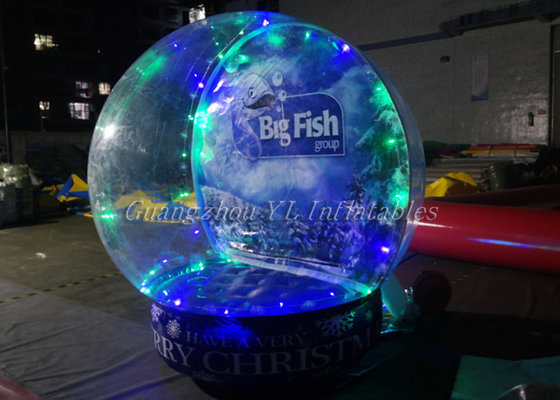 Personalised Inflatable Xmas Snow Globe Commercial Inflatable Dance Ball