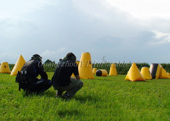 Inflatable Paintball Bunkers For Arena Amusement Park