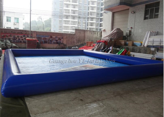 Outdoor Rectangular Water Ball Pool , Inflatable Above Ground Swimming Pools