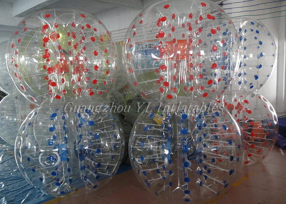 Outdoor Inflatable Games Adult Bubble Ball , Body Bubble Soccer Ball Suit