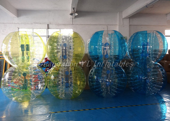Outdoor Inflatable Garden Toys Colorful Zorb Ball Soccer Suit For Family