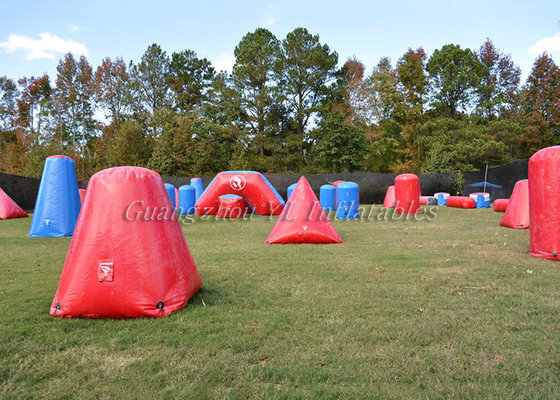 Outdoor Inflatable Paintball Bunker Sets , Inflatable Advertising Products